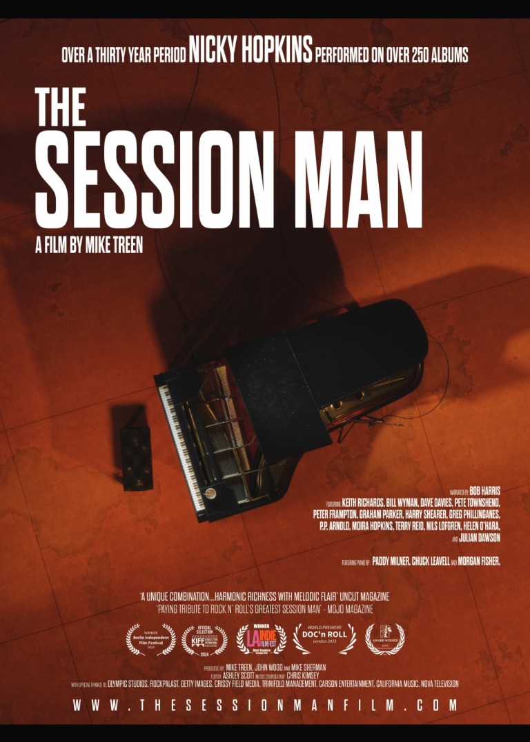 THE SESSION MAN (2025, doc) | Movie Reviews from the Dark