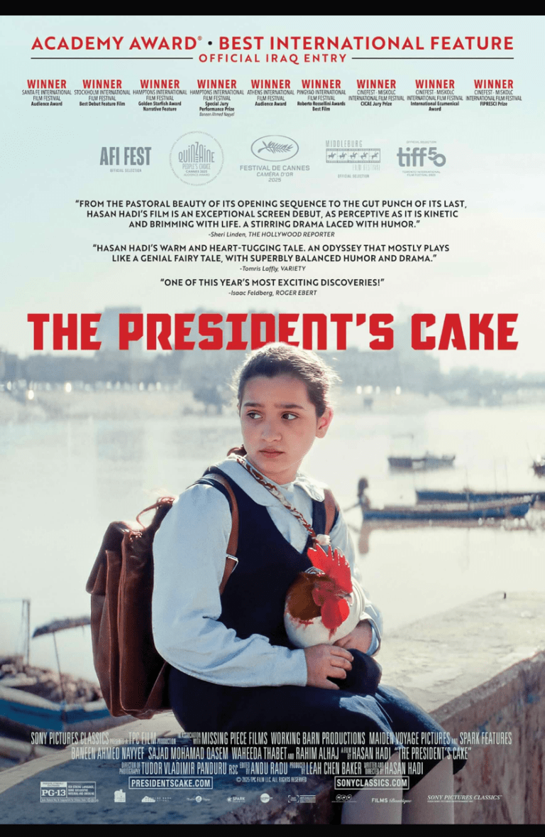 THE PRESIDENT’S CAKE (2025, Iraq) | Movie Reviews from the Dark